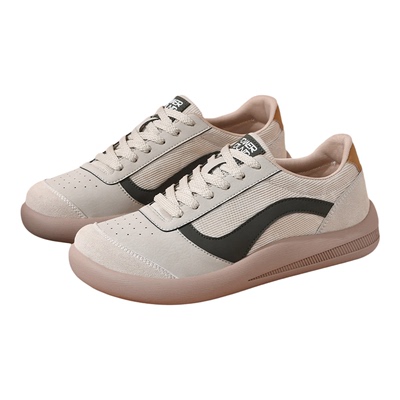 HLA/海澜之家男鞋PowerYoung系列夏季时尚透气宽头运动休闲板鞋男