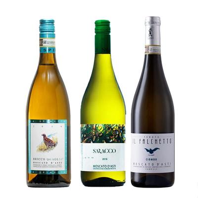 【自营】Asti组合 意大利小鹰小草小鸟阿斯蒂莫斯卡托甜白起泡酒