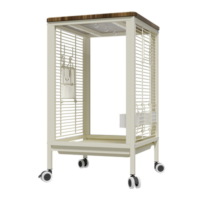 横丝透明玻璃鸟笼鹦鹉笼子大号玄凤虎皮牡丹小太阳繁殖笼豪华别墅