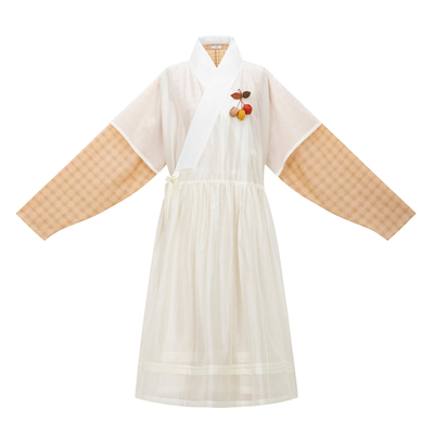 花朝记｜禾雾｜明制汉服贴里搭护棉天丝大明蓬蓬裙日常森系田园风