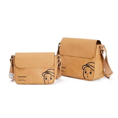 FINERWORLD翻盖斜挎包潮流复古