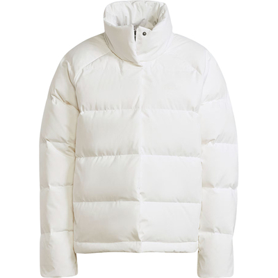 阿迪达斯女士简约休闲羽绒服