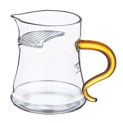 金灶玻璃公道杯耐热茶水分离茶杯