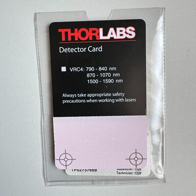 【请询价】THORLABS VRC4激光检测卡，品