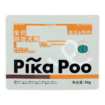 匹卡噗低温烘焙鸭肉南瓜狗粮试吃