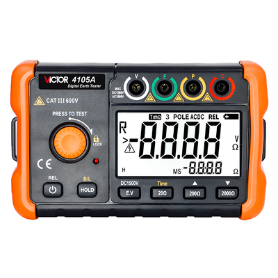 胜利vc4105a土壤接地电阻测试仪