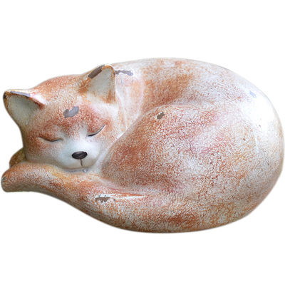 可爱树脂阳台花园猫咪装饰摆件