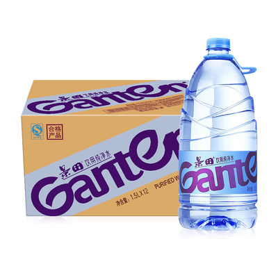 百岁景田ganten饮用水家庭装