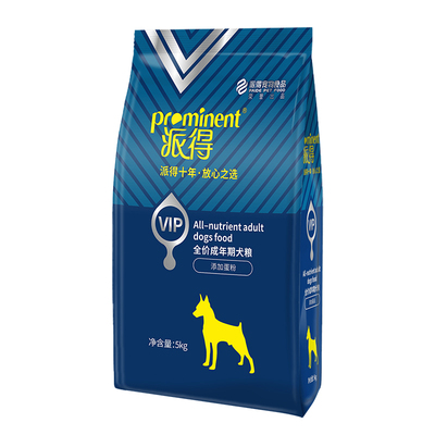 派得成犬通用型VIP狗粮5KG