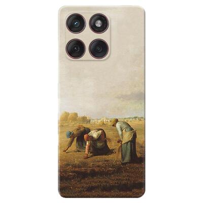 名画拾穗者适用摩托罗拉edge60pro手机壳50/40/S30/G86G85G84G75G56G55G54米勒油画文艺欧美艺术女款个性创意