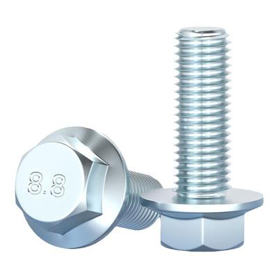 【全网热卖】8.8级镀锌法兰螺丝