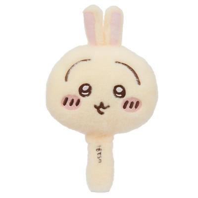 名创优品Chiikawa毛绒手持化妆镜