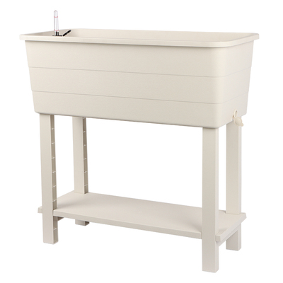 PP塑料简约田园自吸水阳台种菜盆