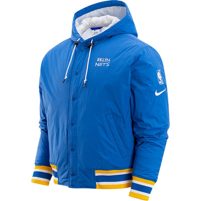 Nike/耐克正品新款布鲁克林篮网队男子夹克保暖棉服DR2435-463