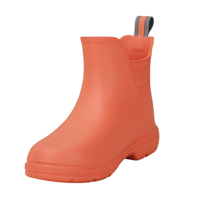 轻便防滑短筒时尚反光条水鞋