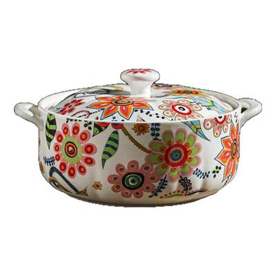 面碗日式家用北欧秘密花园大汤窝