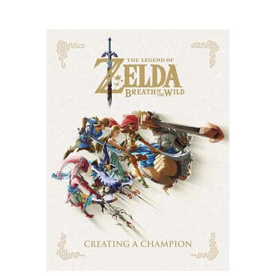 【预售】塞尔达传说：旷野之息 大师之书英文插画原画设定集进口原版外版书精装The Legend of Zelda: Breath of the Wild--Crea