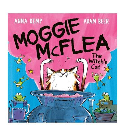 【现货】女巫的猫 Moggie McFlea Moggie McFlea : The Witch's Cat 原版英文儿童绘本