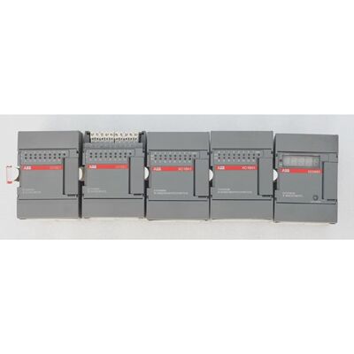 ABB XI16E1 X2Pcs  XO16N1 X2Pcs  XE08B5 BASIC UNIT INPUT MODU