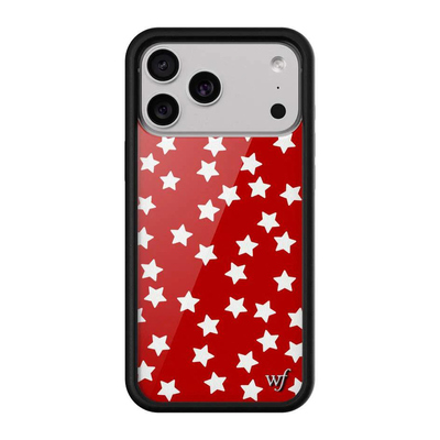 张思捷同款红色星星手机壳