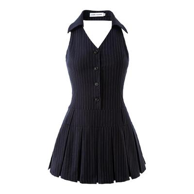 1JINNSTUDIO法式桔梗百褶裙