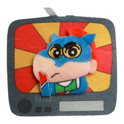 【19元任选4件】蜡笔小新毛绒徽章周边现货左卫门小新款现货ZK