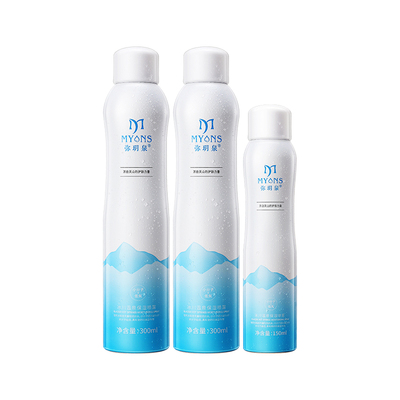 【AYUKO专享】弥玥泉冰川温泉补水喷雾舒缓300ml*3+150ml