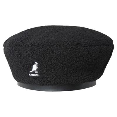 复古羊羔毛贝雷帽袋鼠多种戴法