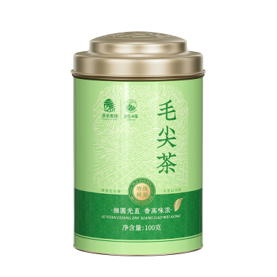 狮峰牌特级毛尖100g罐装