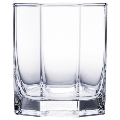 乐美雅无铅玻璃杯八角水杯