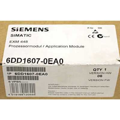 议价6DD16070EA2西门子S7-400EXM448-2通信扩展模块6DD1607-0EA2/