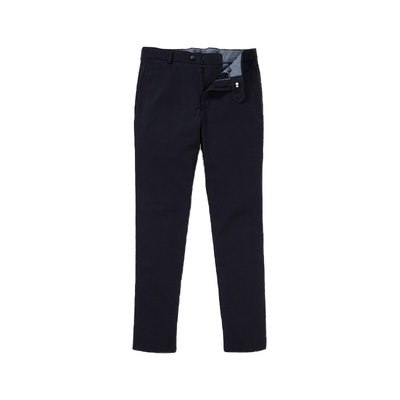 CT查特免烫海军蓝奇诺商务休闲裤