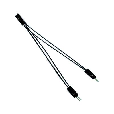 POWER SW   RESET SW 主板开机线重启线一分二支持双启动外接启动