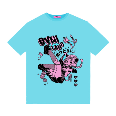 断片小说原创漫画印花短袖