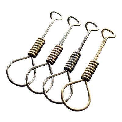 余文乐decker复古铜潮人钥匙扣