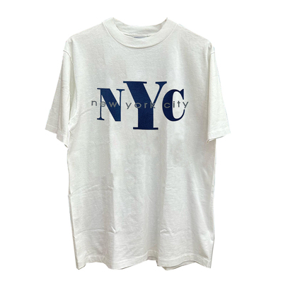 NewYorkCity字母印花纯棉短袖T恤