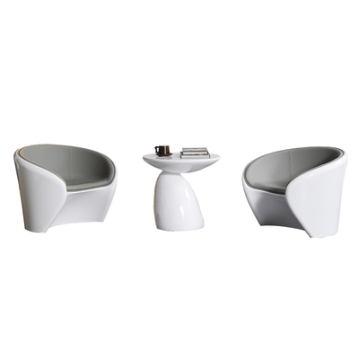 接待桌椅组合休息区会客沙发圆形