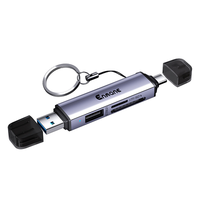 英曼手机读卡器sd卡tf卡多合一