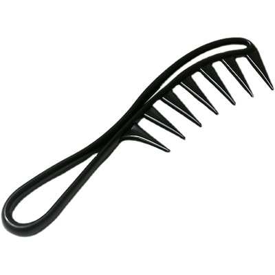 美发大齿梳子宽卷发梳熟料美发工