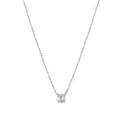 peachtea赵露思同款闪锆项链