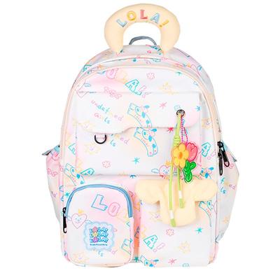 印花双肩包LOLADESIGN