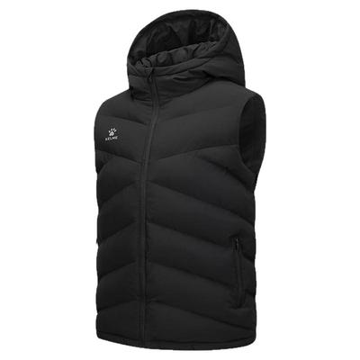 卡尔美马甲连帽加厚保暖防风坎肩