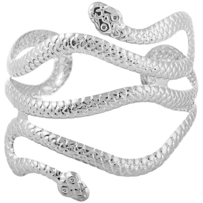 埃及复古风蛇形臂环女