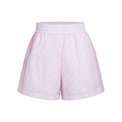 FIVE PLUS休闲裤女短裤子UPF40+防晒松紧宽松高腰新款女夏装