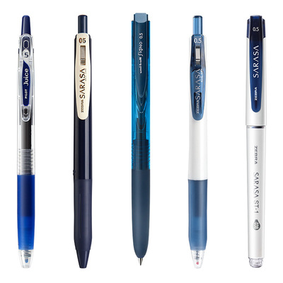 斑马蓝黑笔医护推荐处方笔