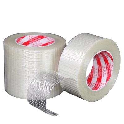 强力网格纤维胶带捆绑防台风封箱