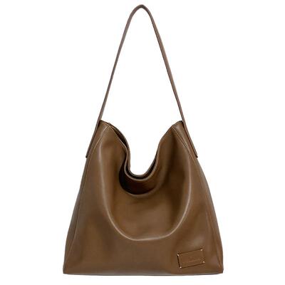 jpj托特包植鞣牛皮慵懒风大容量