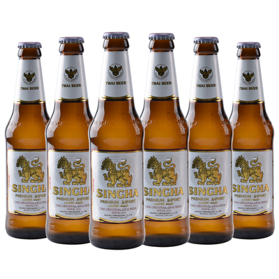 330ml*12瓶装泰国singha胜狮啤酒