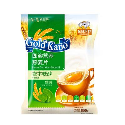 金日禾野营养早餐燕麦片600g低钠