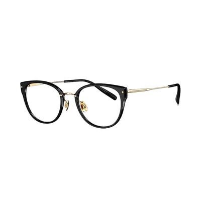 暴龙猫眼钛材质近视眼镜框